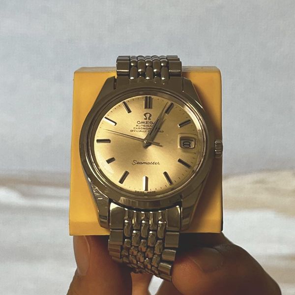 OMEGA Seamaster Chronometer Automatic 1960s Vintage Dome Dial Watch ...