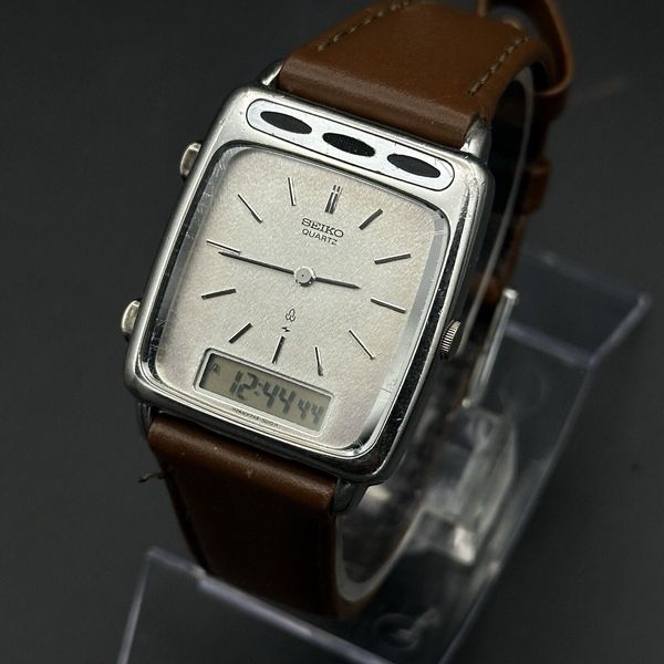 SEIKO H249-5010 PDP Analog & Digital Menâ s Watch Working Product ...