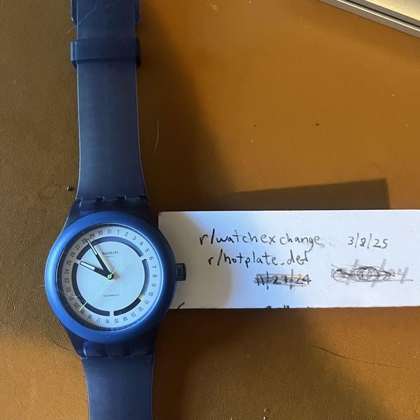 [WTS] Swatch x Hodinkee Sistem51 stoplight neon remix | WatchCharts ...