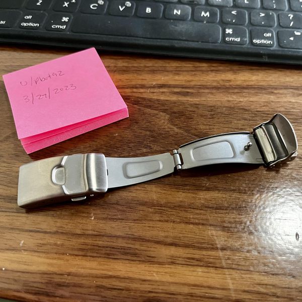 [WTS] Very Rare 18mm TITANIUM DiaShield Seiko Clasp with Divers ...