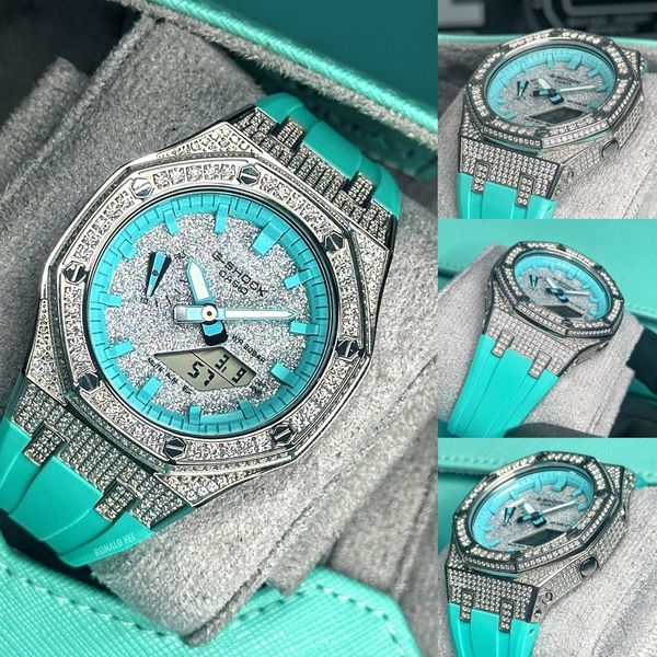 The ONLY CasiOak MOD watch that pass the Diamond test , GA-2100 with ...