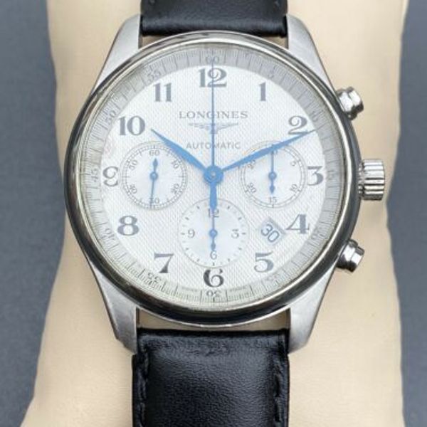 longines automatic chronograph Stainless Steel Mens Watch | WatchCharts ...