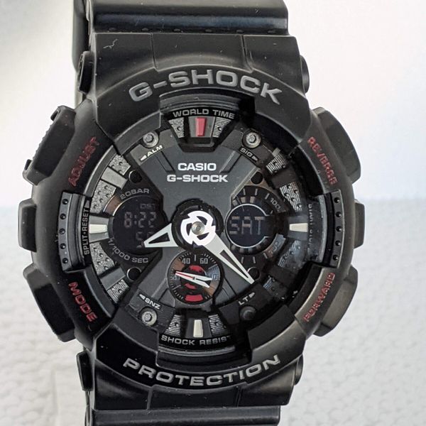 Casio G Shock GA201-1A Wrist Watch - NEW BATTERY- NO RESERVE! | WatchCharts Marketplace