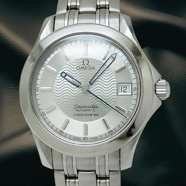 OMEGA Seamaster CHRONOMETER Watch Silver dial Automatic Case diameter ...