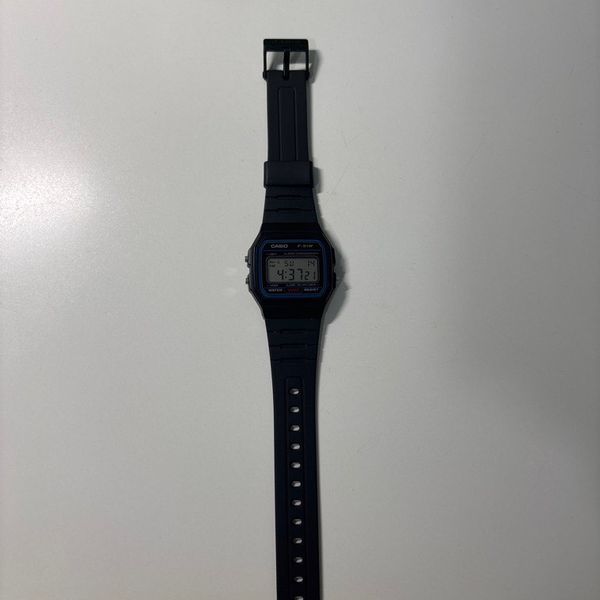 Casio F-91W black digital watch | WatchCharts Marketplace
