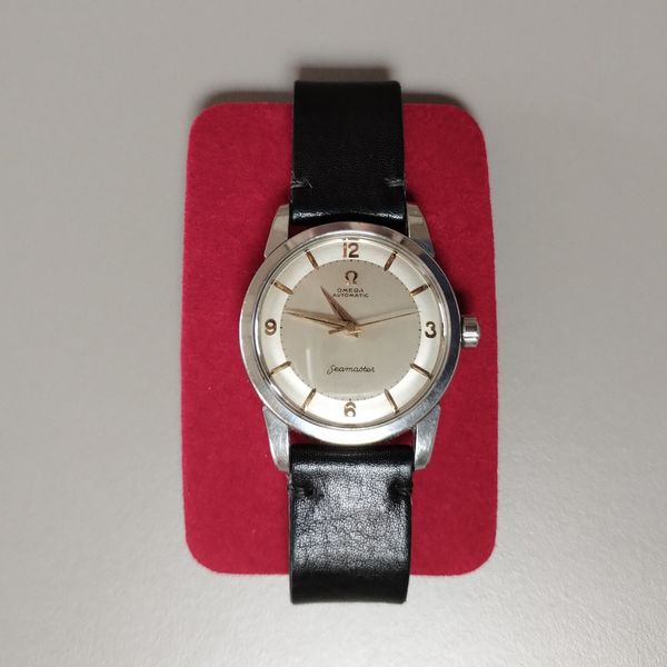 Vintage 1955 OMEGA Seamaster Automatic Watch 34mm Caliber 501 Movement ...