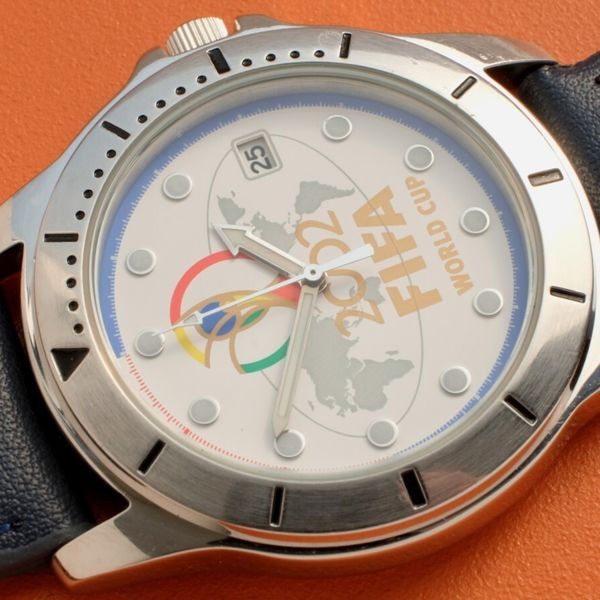 Seiko Quartz 7N42 0AH0 2002 FIFA World Cup Korea-Japan (Limited Model ...
