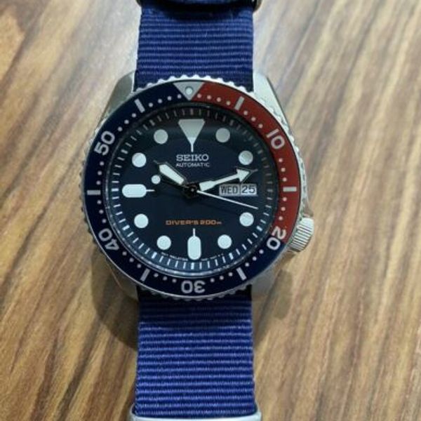 Seiko SKX175 “Pepsi” Wrist Watch | WatchCharts Marketplace