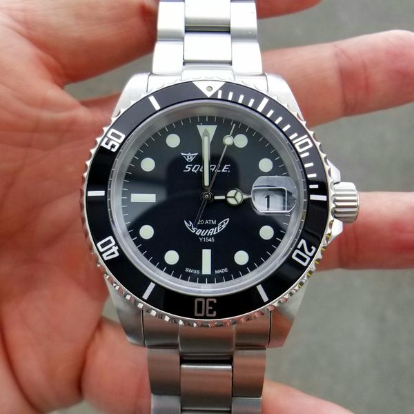 [WTS] Squale 1545 20 Atmos Maxi Aluminum bezel. Full kit. | WatchCharts