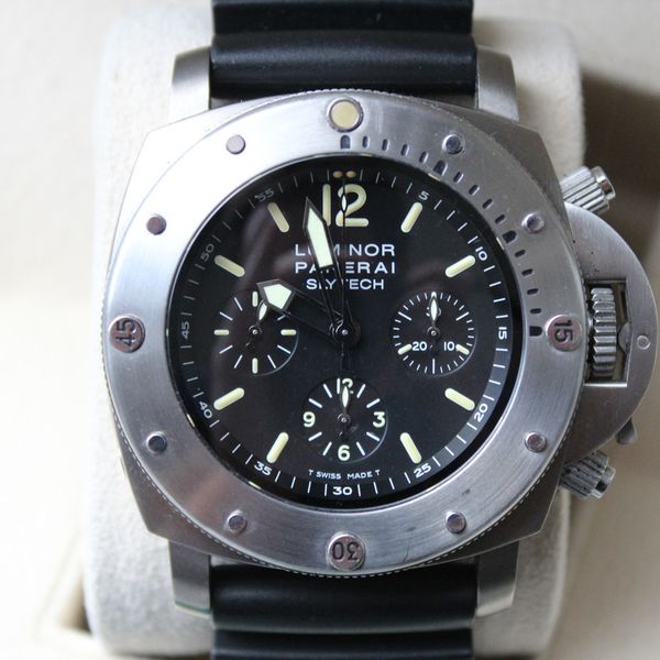 FS: Panerai PAM00202 Slytech PAM202 1000m Slyvester Stallone w/Box and ...