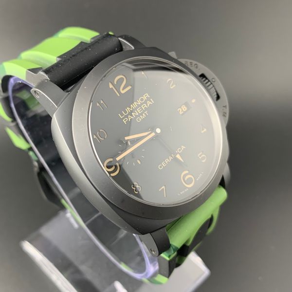 FS: PAM00441 - 2015 Panerai Luminor 1950 3 Days GMT Automatic Ceramic ...