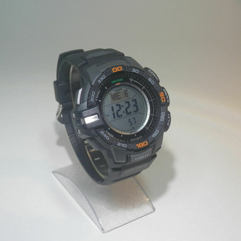 Casio PROTREK Compass Watch PRG-270 w/ baro, alti, thermometer, sun ...