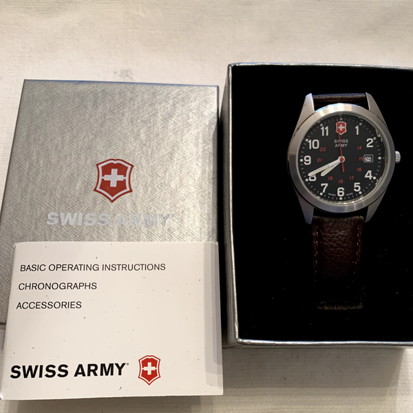Swiss Army Victorinox Men's Watch NEW BATTERY | WatchCharts Marketplace