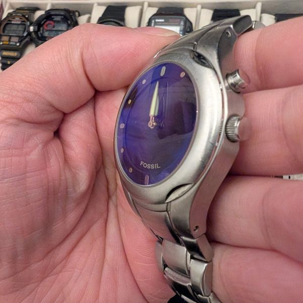 FOSSIL Big Tic JR-8096 Blue Quartz Animated Watch | WatchCharts Marketplace