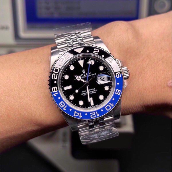 rolex gmt master ii Rootbeer Pepsi Batman Batgirl Guinness 116710LN ...