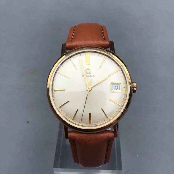 Lovely Omega Manual Wind Gold Plated Vintage Mens Watch 33mm 1964 ...
