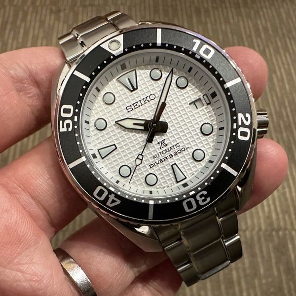 Nov 24 Local Seiko Prospex Diver White Whale Thong Sia Automatic SPB427 ...