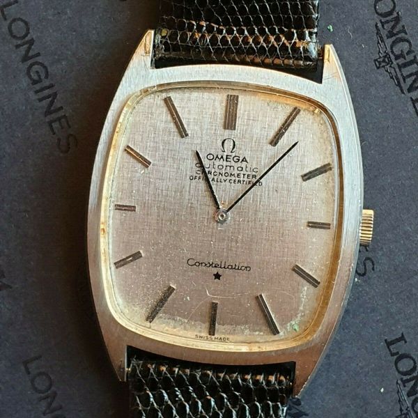 Omega Constellation Ref 153.014 712 Calibre Automatic Chronometer Linen ...