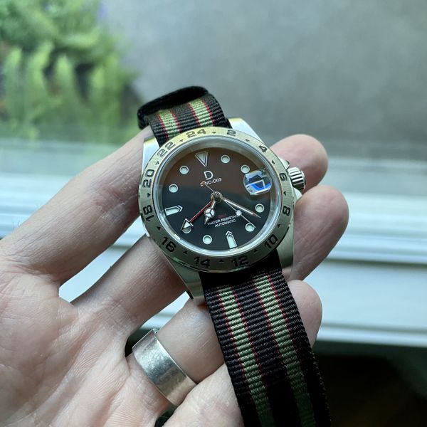 [$165 USD] For Sale: 39mm GMT Mod, Explorer II Style - Seiko NH34 ...