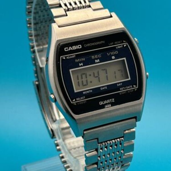 CASIO 60QS-20 VINTAGE LCD DIGITAL WATCH - 1978 - WORKING | WatchCharts ...