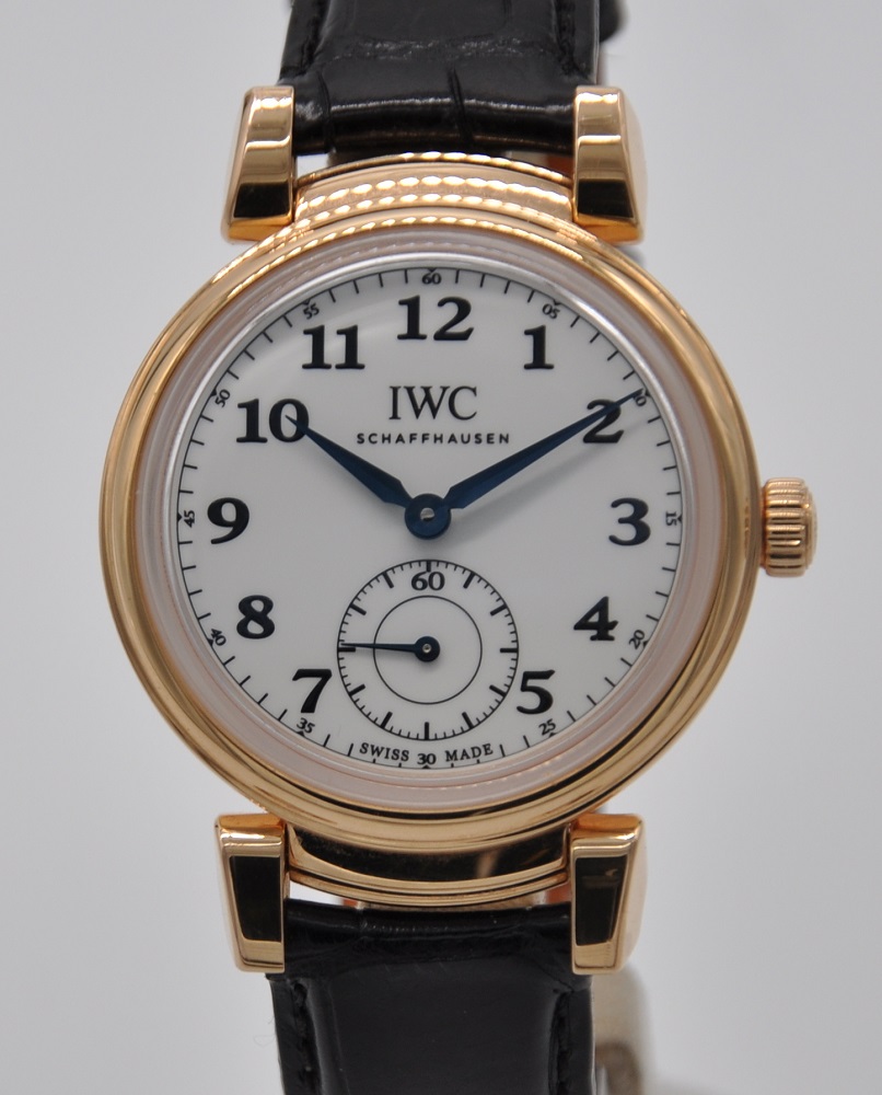 IWC Da Vinci Automatic 18k Rose Gold 150 Years LIMITED IW358103 Leather ...