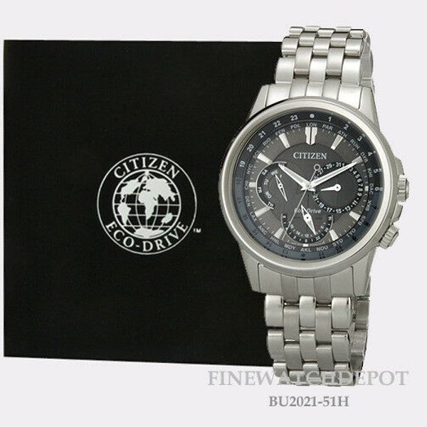 Authentic Citizen Eco-Drive Men's Calendrier Stainless Steel Watch ...