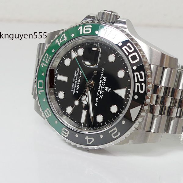 FS Rolex GMT Master 2 Left Hand Sprite Jubilee 126720 Full Set ...