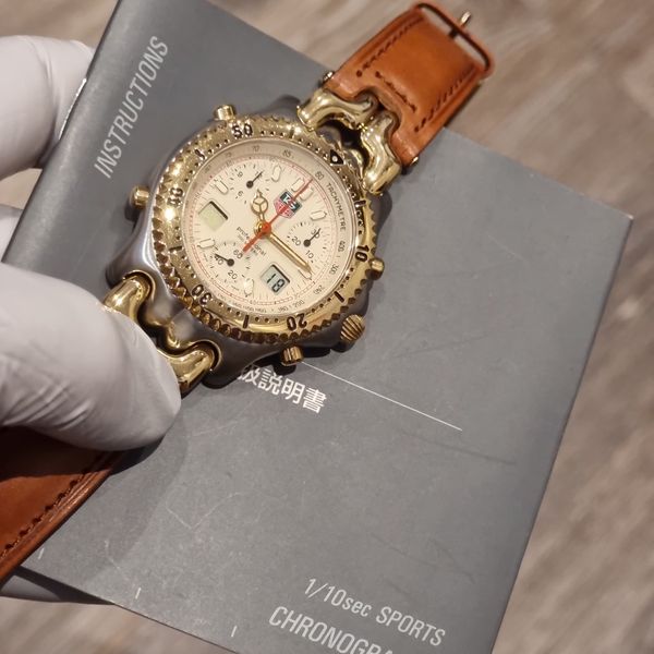 Tag Heuer Sel Chrono Senna Mint Condion Senna Favourite Watch FULLY ...