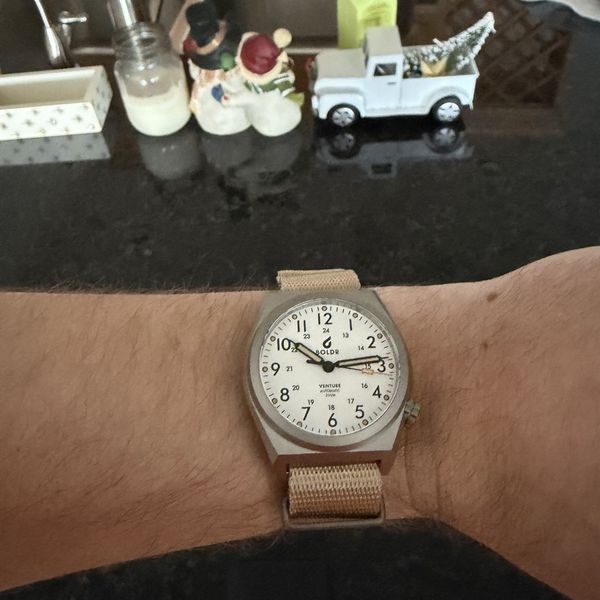 Boldr Venture Automatic 38mm - Sand Storm | WatchCharts Marketplace