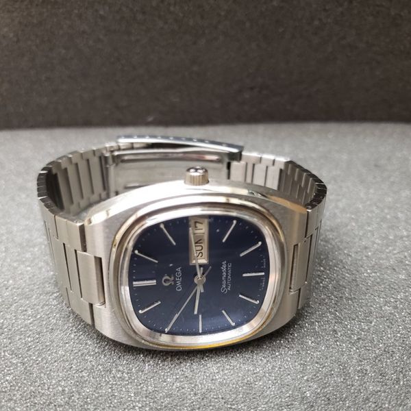 FS: 1978 Omega Seamaster blue TV dial Day-Date (Cal 1020) | WatchCharts ...