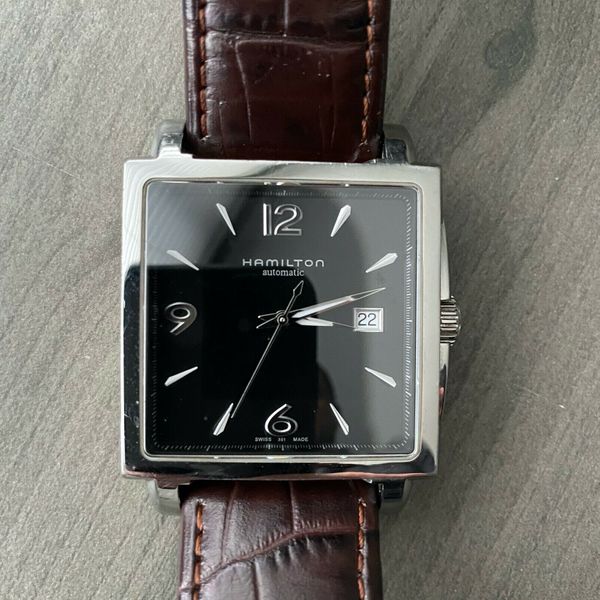 Hamilton Jazzmaster Square Mens Automatic Watch H324150 | WatchCharts