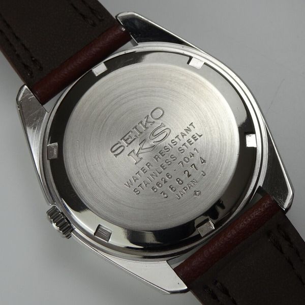 Serviced Vintage 1973 JAPAN KING SEIKO CHRONOMETER 5626-7041 25J Automatic. | WatchCharts ...