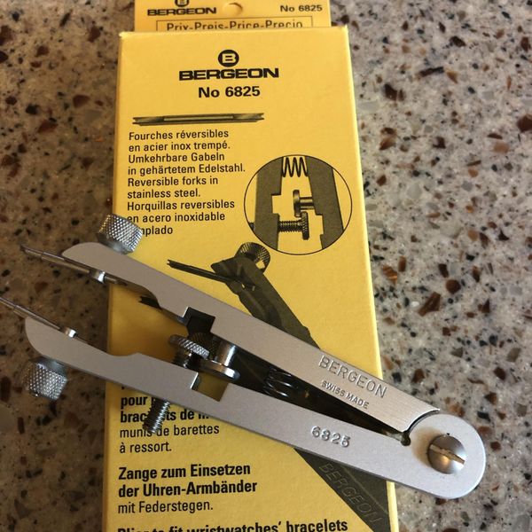 FS: Bergeon 6825 Spring Bar Pliers: $150 | WatchCharts