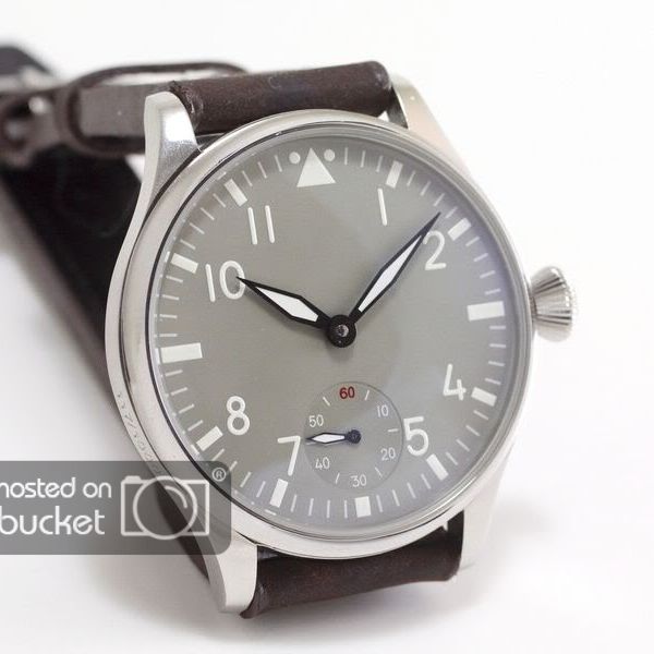 [SOLD]Flieger Luftwaffe WWII Homage Sterile Aviation Watch 44mm Seagull ...