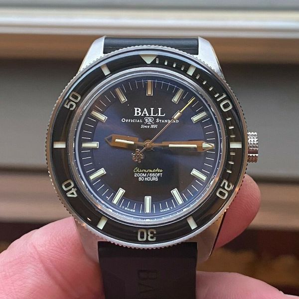 Ball Engineer II M Skindiver Heritage COSC Blue Dial Ltd. Ed. Full Kit ...