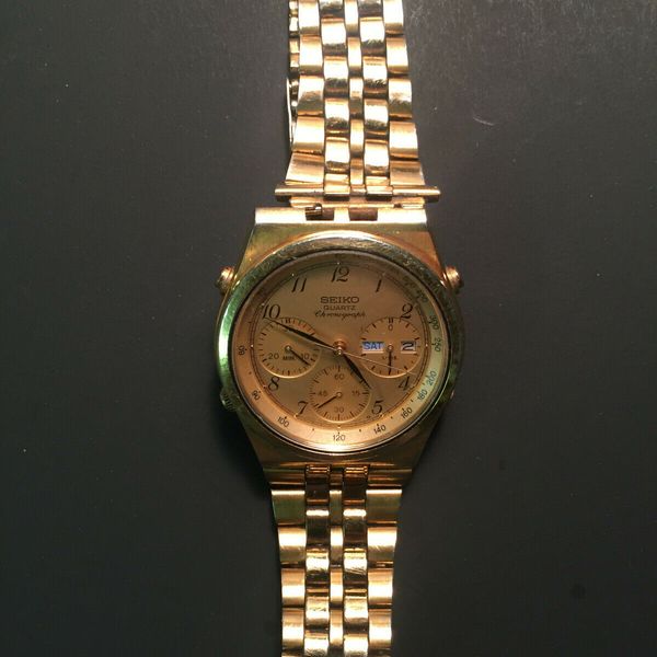 Vintage Seiko 7A28-7029 Chronograph, for parts or repair. As is | WatchCharts Marketplace