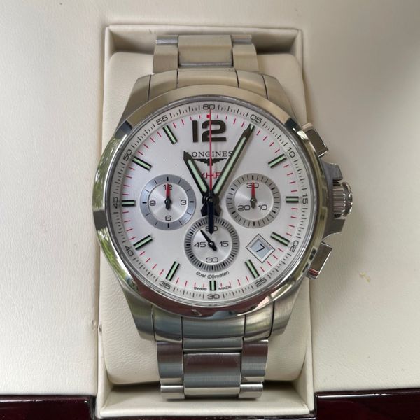 [$900 USD] Longines Conquest VHP Chronograph 42mm - Full Kit | WatchCharts
