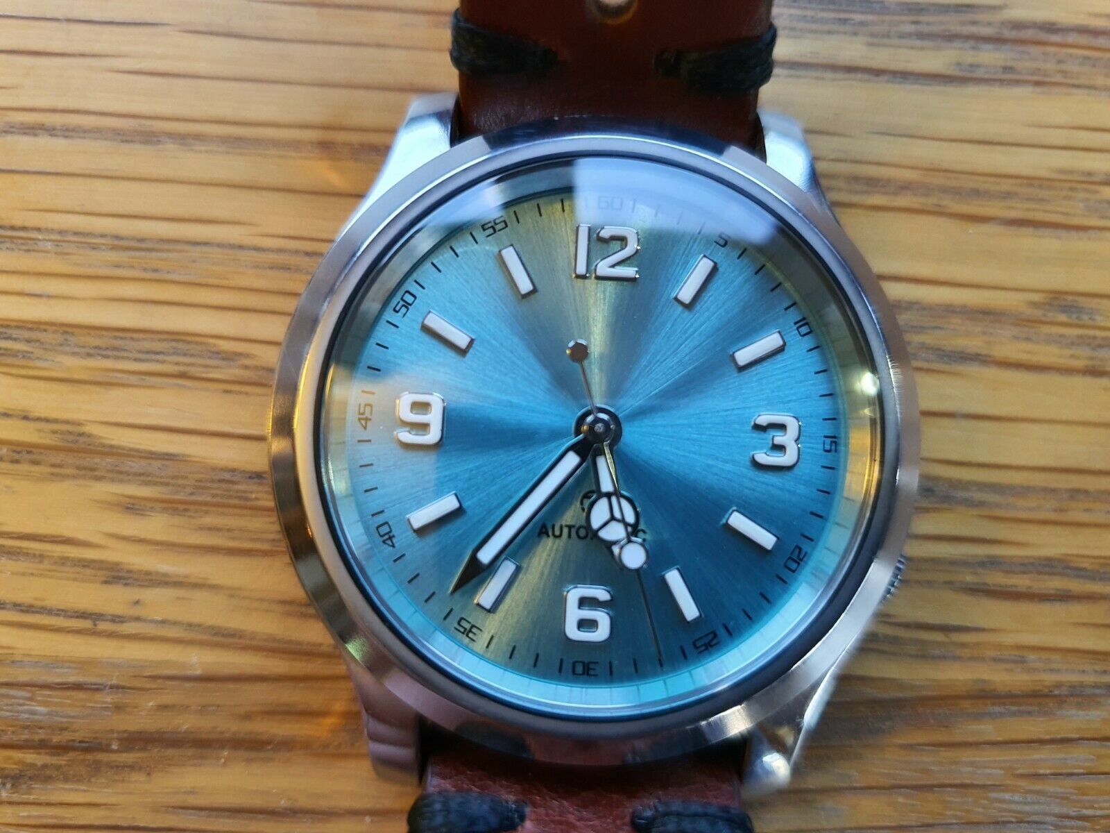 Seiko SNK809, NH36, Sapphire Crystal, Dagaz, Explorer Dial, Mercedes ...