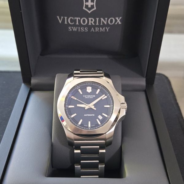 Victorinox Automatic INOX Men's Stainless Steel Watch, Full Set ...