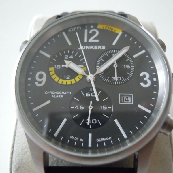 Sold: Junkers Flugweltrekorde G38 6296-5 Chronograph with alarm ...