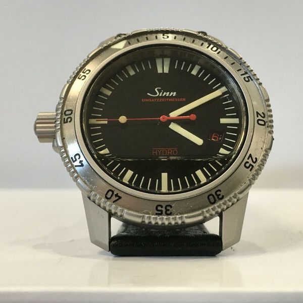 SINN EZM 2 Hydro 41mm Stainless Steel Quartz Diver with Box | WatchCharts