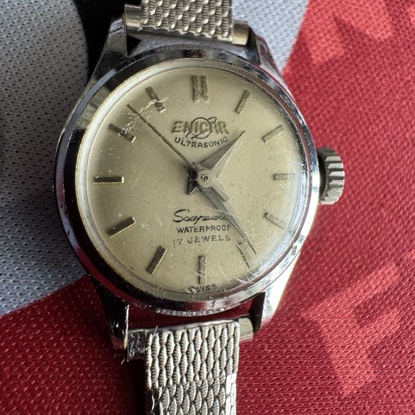 Enicar Ocean Pearl Ladies Mechanical Watch | WatchCharts Marketplace