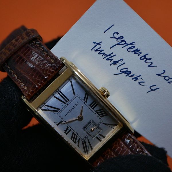 [WTS] Hamilton Ardmore Art Deco Quartz Small Seconds Gold Plated 6268 ...
