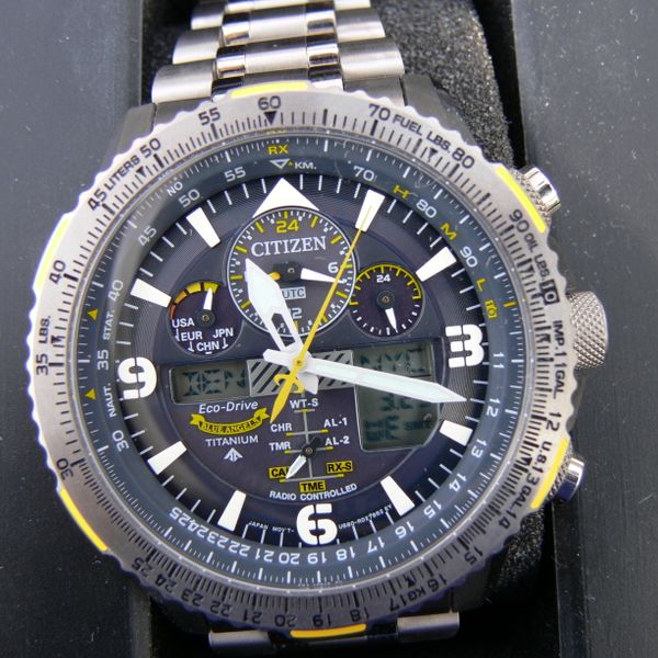 For Sale: Citizen Promaster Skyhawk Blue Angels Atomic Titanium Watch ...
