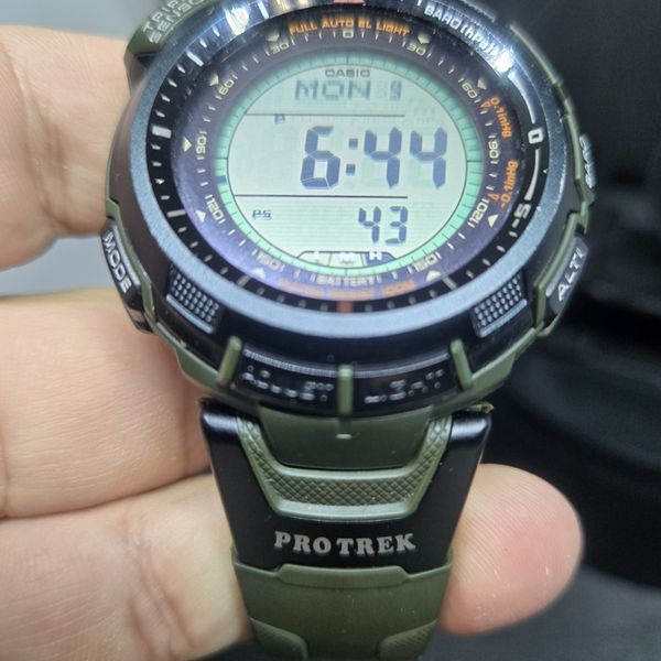 Casio Sport Pro Trek PRG-110 Tough Solar Triple Sensor 3071 Vintage Watch... | WatchCharts ...