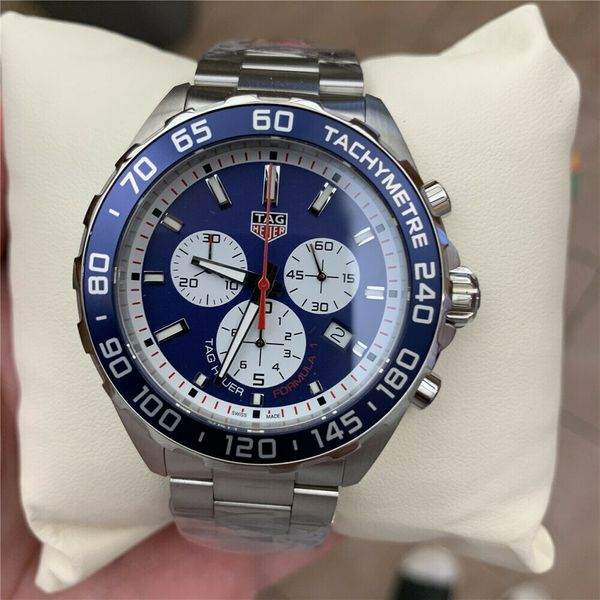 NEW Tag Heuer Formula 1 Chronograph Mens Watch CAZ1018.BA0842 43mm NO ...