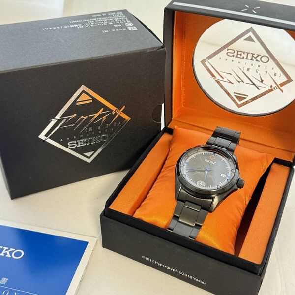 Arknights SEIKO Collaboration Watch Doctor Model Limited SZSB027 Black ...