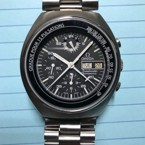 FS: Omega Speedmaster Mark 4.5 with professionally refinished case ...