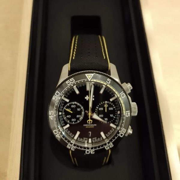 Christopher Ward C60 Chronograph Bumblebeast | WatchCharts Marketplace
