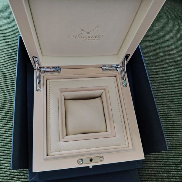 BNBreguet and blancpain wooden Breguet watch Box | WatchCharts Marketplace